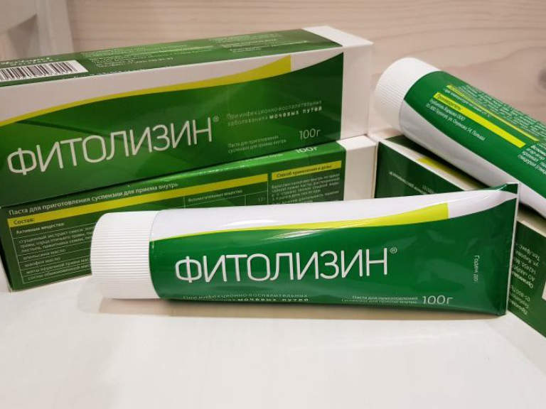 Фитолизин при цистите – плюсы и минусы препарата